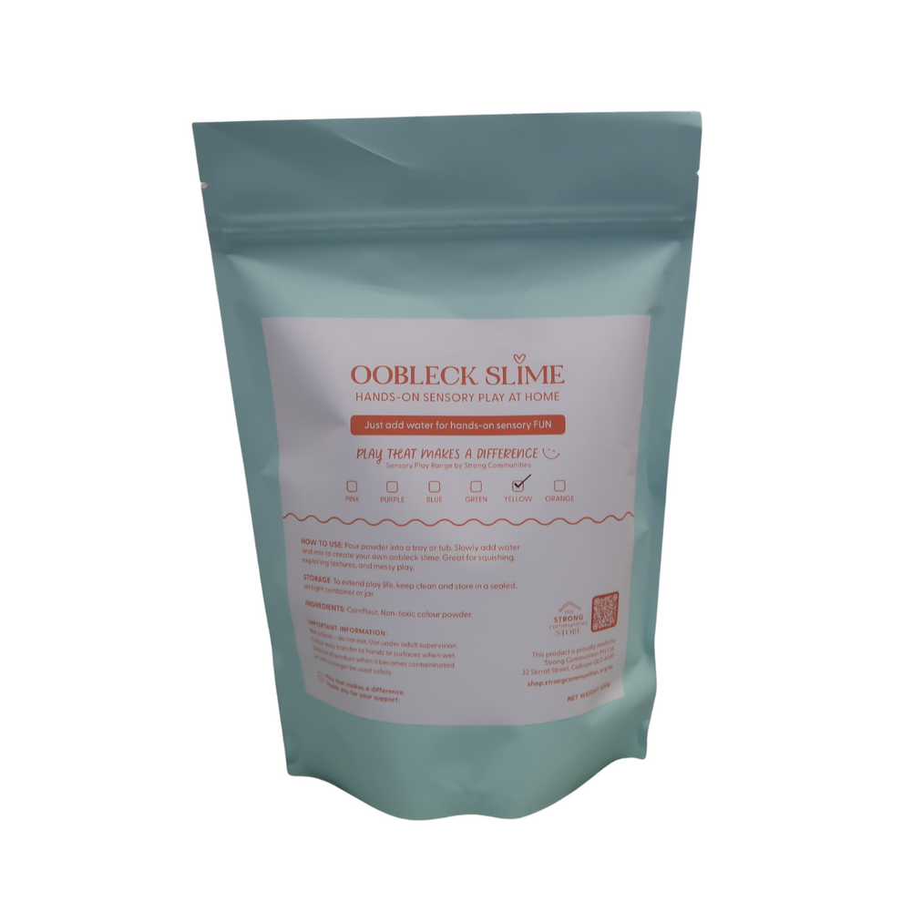Oobleck Slime Powder – The Strong Communities Store